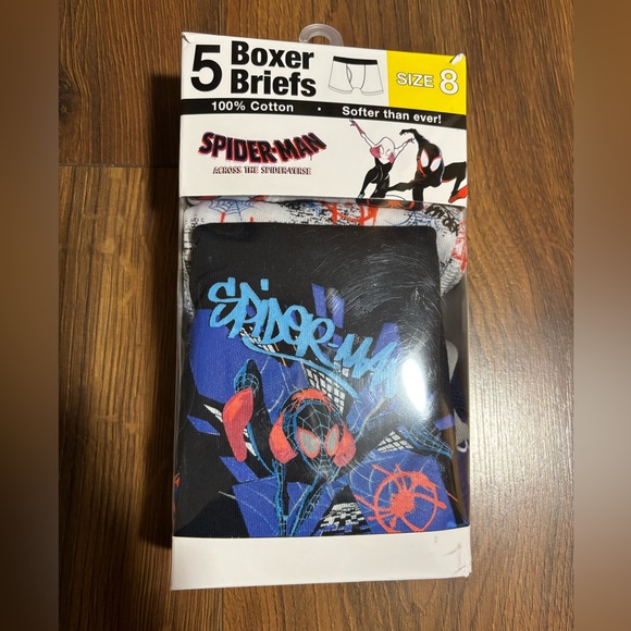 Marvel | Accessories | Marvel Boys 5 Pack Spiderman Boxer Briefs 8 ...